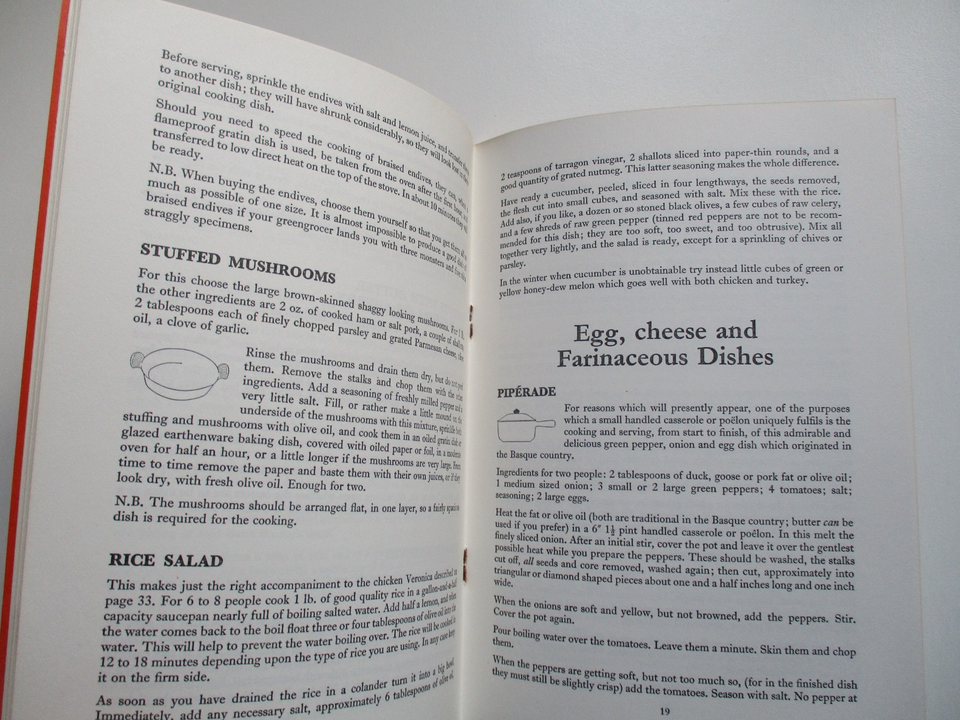 1969 Elizabeth David COOKING WITH LE CREUSET Cookery RECIPES | eBay