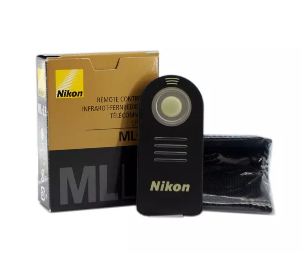 ML-L3 Wireless IR Remote Control for Nikon D7000 D5100 D5000 D3000 D90 ...