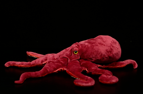 Red Octopus Plush Toys Kawaii Simulation Stuffed Animal | eBay