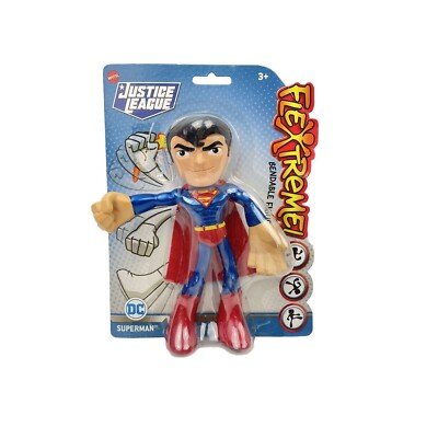 DC Comics Justice League Superman Flextreme Bendable Posable Figure 7 ...
