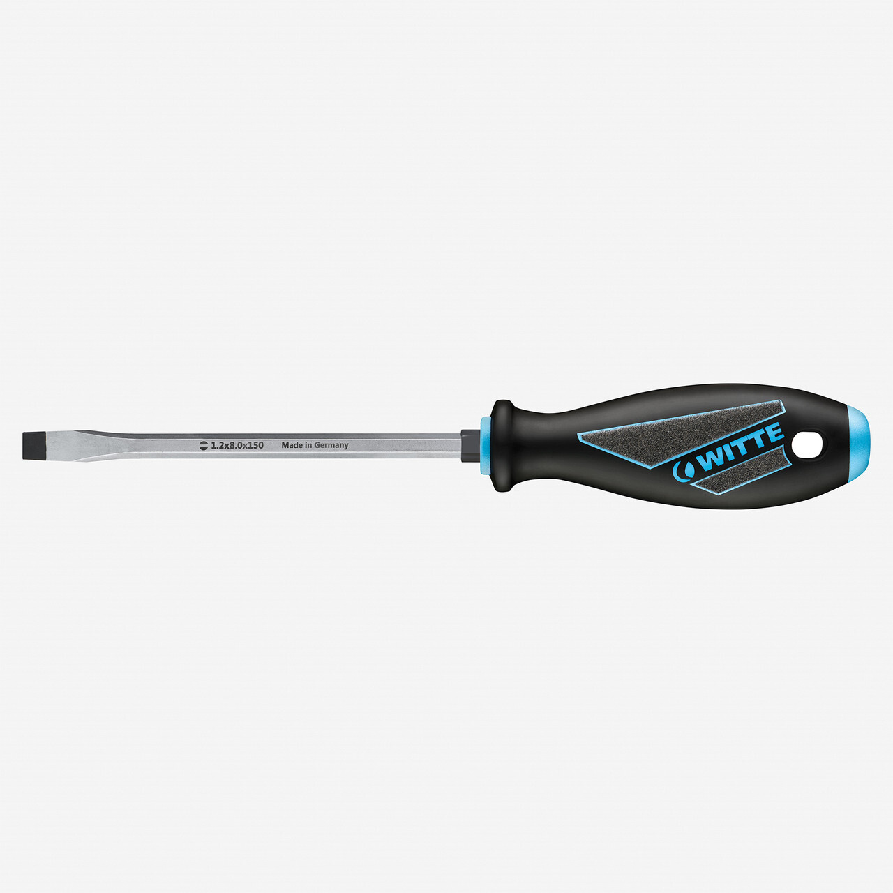Witte Maxx Plus Keystone Slotted Screwdriver with Hex Bolster, 6.5 x ...