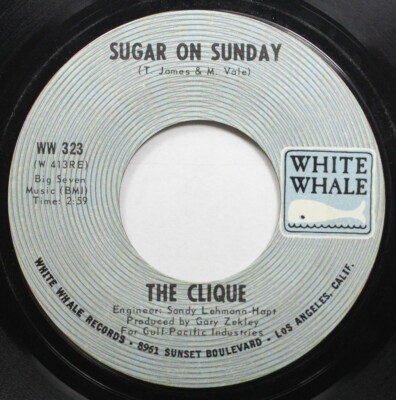 Rock 45 Ww323 - Sugar On Sunday / Superman On White Whale | eBay
