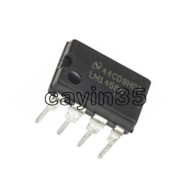 10Pcs LM1458 1458 LM1458N IC DUAL OPERATIONAL AMPLIFIER UK | eBay UK