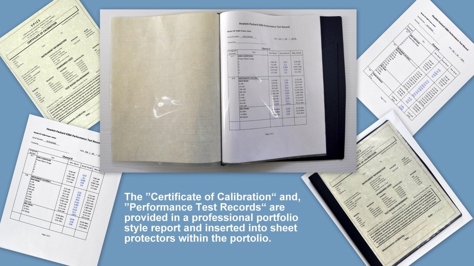 HP Agilent 437B Power Meter/ HP 8482A Sensor/ Refurbished/ Calibrated ...