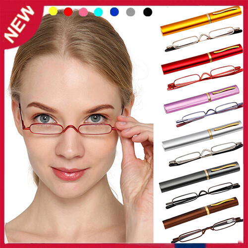 Lesebrille Slim Mini Pocket Readers Metallfederscharniere Herren 1 0~4 ...