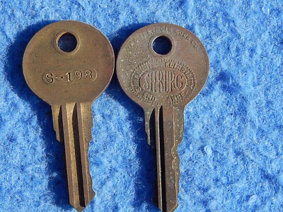 Seeburg Key S 198 - Illinois Lock Co. - wall box key - original | eBay