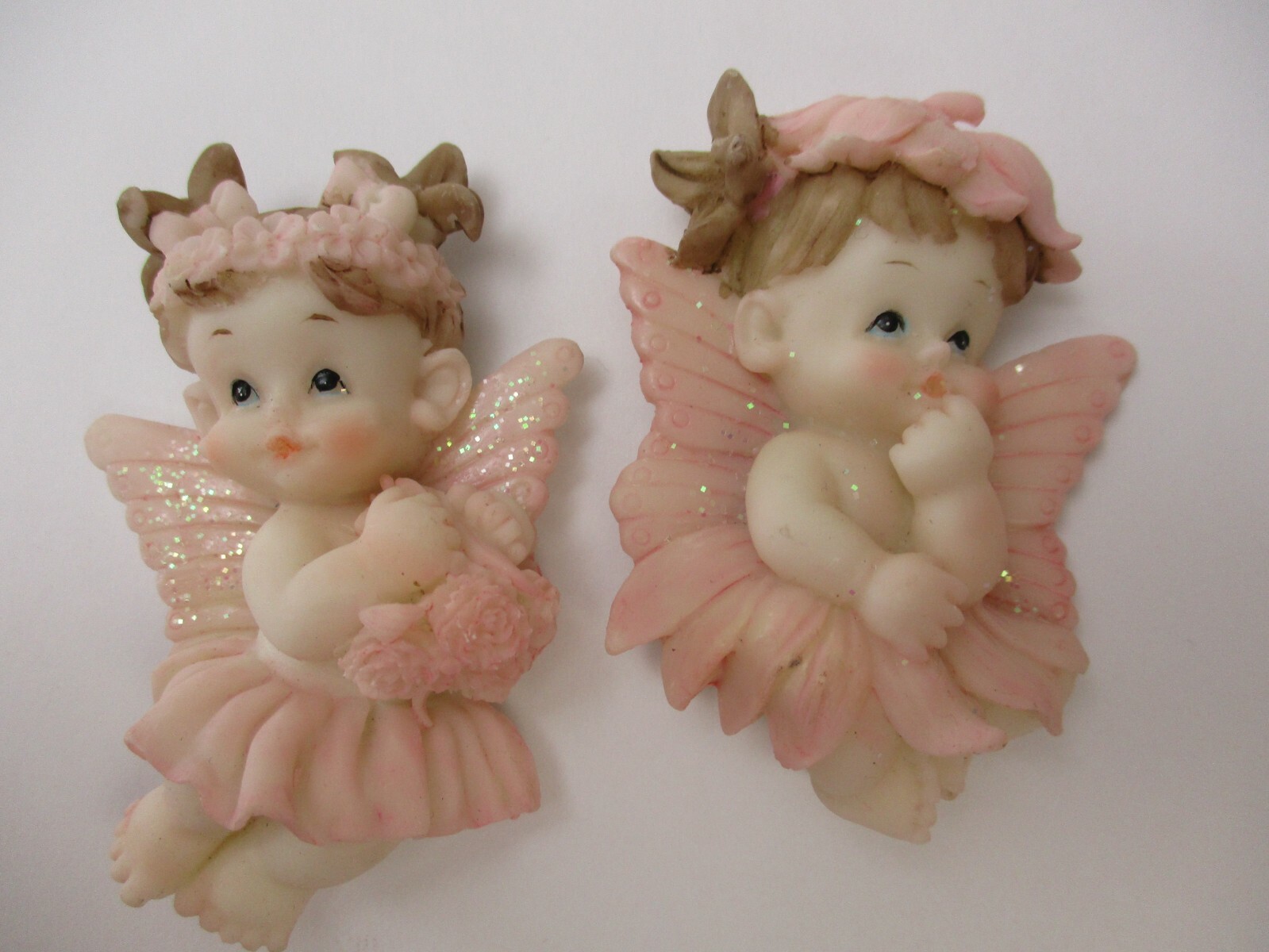 MAGNETS VINTAGE BABY ANGELS 2 SET COMBO COLLECTIBLES 3 x 2.5 x 1 INCHES ...