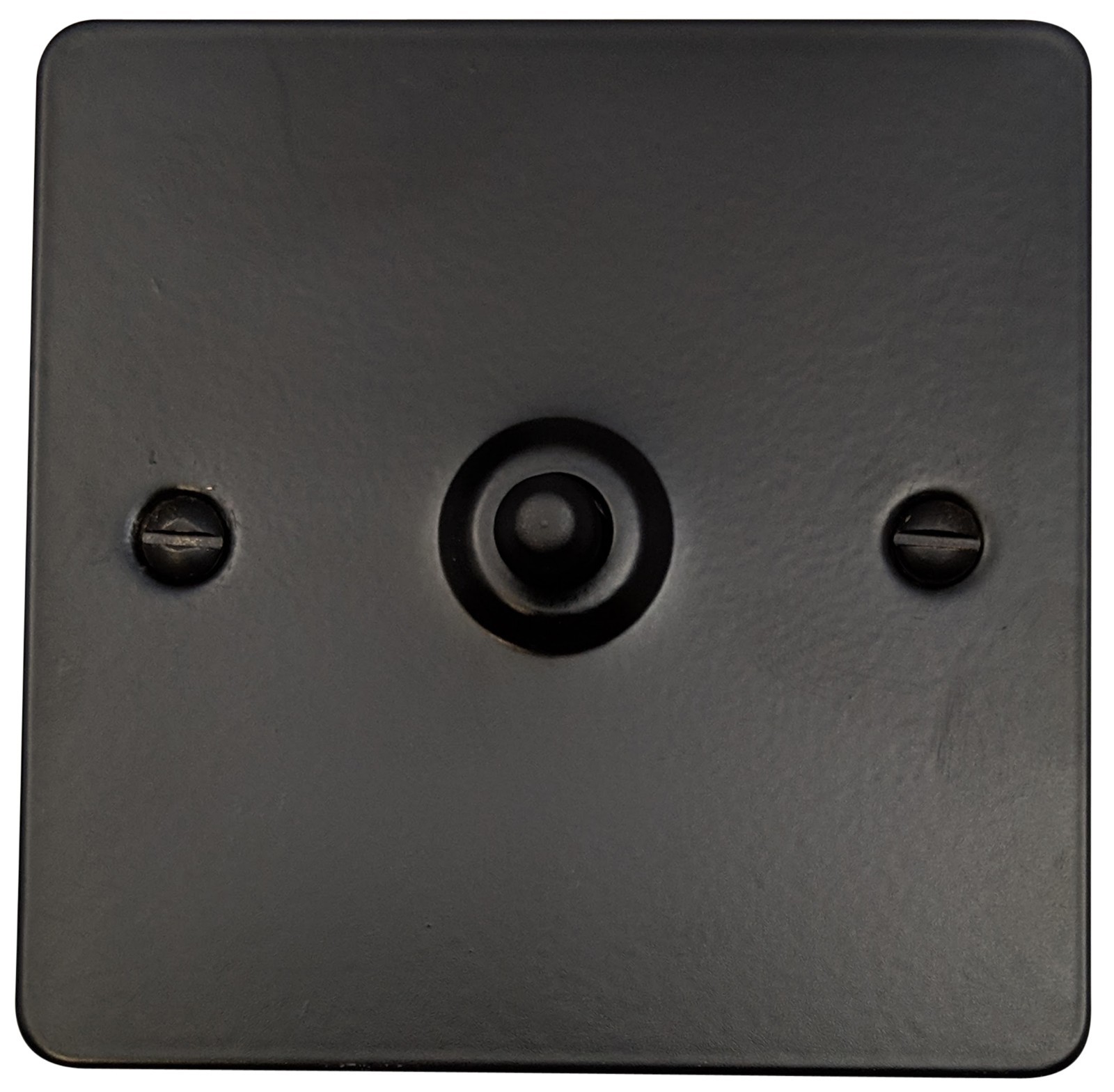 Flat Plate Matt Black FFB Light Switches, Plug Sockets, Dimmers, Cooker ...