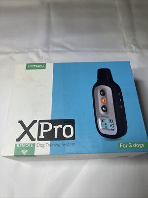 PetSpy XPro-3 Remofte Dog Training System Waterproof (For 3 Dogs) New in Box 3Pc | eBay