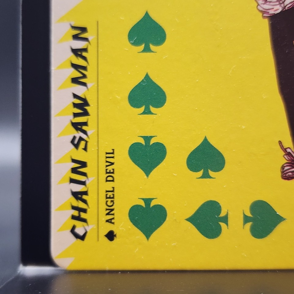 ANGEL DEVIL Chainsaw Man Playing Card Spade 7 Jump Fair 2022 Shueisha ...
