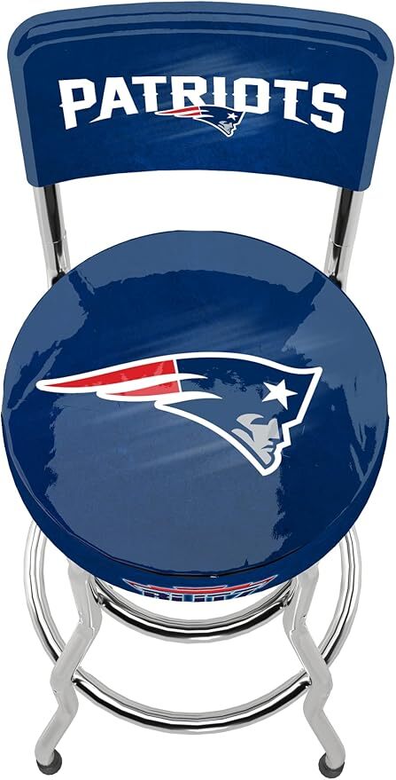 ARCADE1UP NFL Blitz High Back Stool Adjustable Height, Swiveling Seat ...