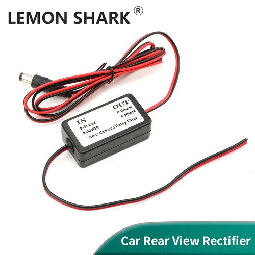 12V DC ORIGINAL Car Rear View Camera Power Capacitor Reversing Filter ...