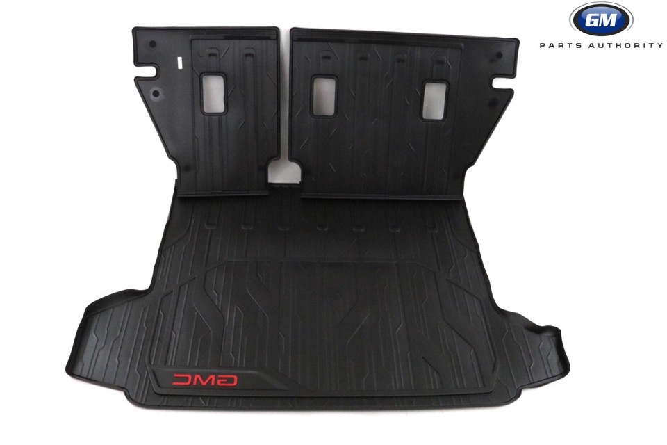 2018-2023 GMC Terrain Integrated Cargo Liner 84269449 Black w/ GMC Logo ...