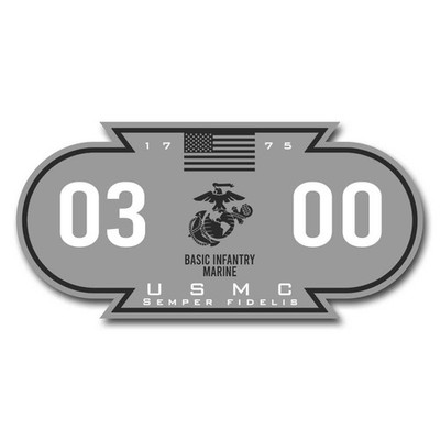 Marine Corps 0300 MOS Decal - USMC Truck Decal - Military Graphics - 8 ...