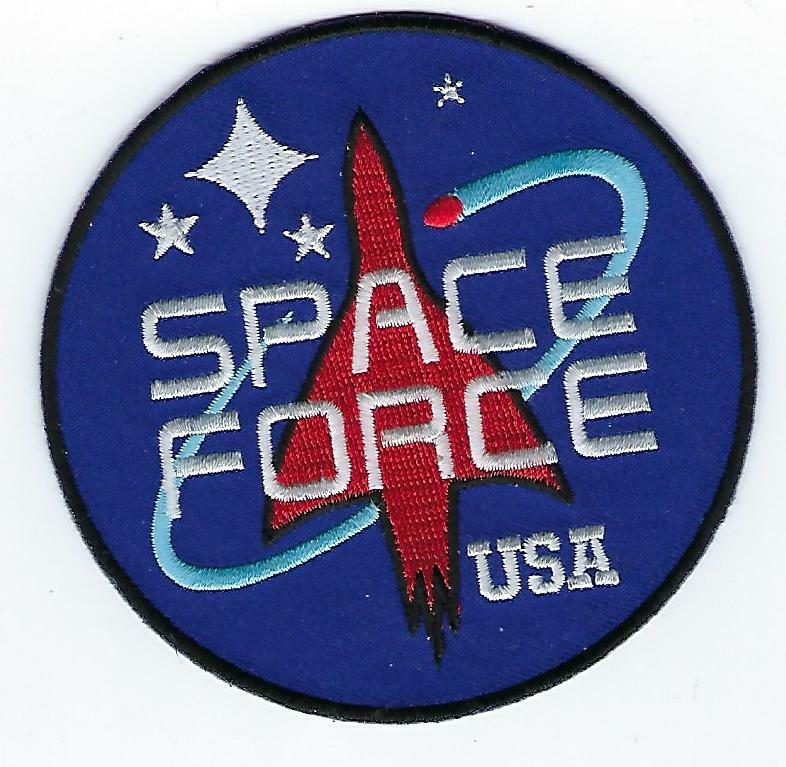 AIR FORCE SPACE FORCE HAT PATCH AFSPC PETERSON AFB DELTA 2 Atlas V ...