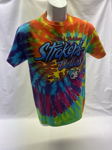 Rick Fairless Strokers Custom Choppers Dallas Tshirt Tye Die Size Small ...