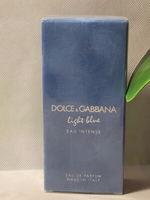 Light Blue eau Intense by Dolce & Gabbana D&G EDP Perfume for Women 1.7 ...