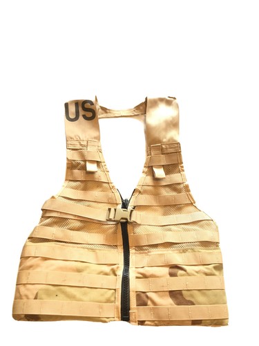 USGI 3 Color Desert Load Bearing Vest, Oldgen, MOLLE LBV | eBay