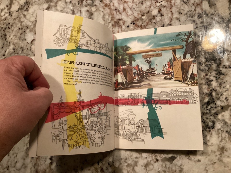 The Story Of Disneyland Complete Guide Program Copyright 1955, By ...