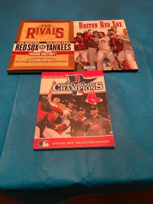 LOT OF 3 BOSTON RED SOX BOOKS USED LIKE NEW (READ BELOW) | eBay