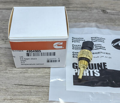 OEM NEW 4954905 Cummins Coolant Oil Temperature Sensor for Dodge Ram 5. ...