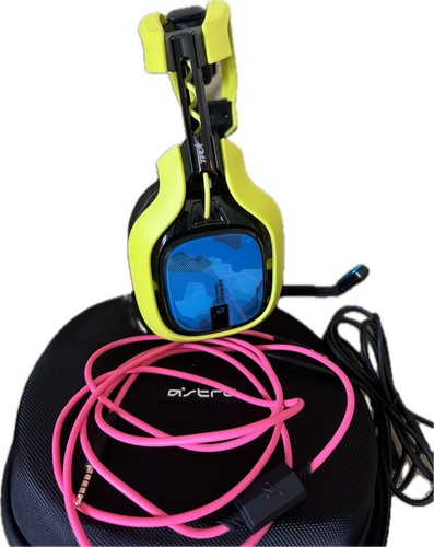 Custom By ASTRO Gaming A40 TR Wired Headset + MixAmp Pro TR - Pink/Blue ...