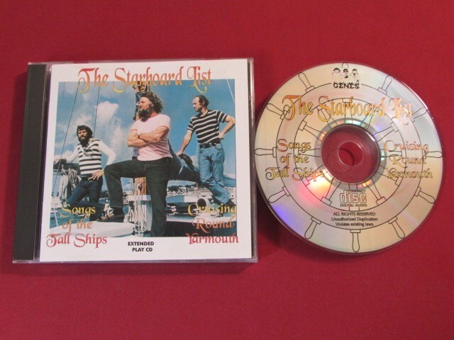 THE STARBOARD LIST SONGS OF THE TALL SHIPS CRUISING ROUND YARMOUTH ...