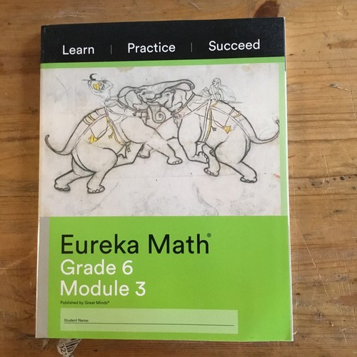 Eureka Math Grade 6 Module 3 Workbook 97A 9781640549661 | eBay