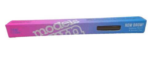Models Own Now Brow! Eyebrow Pencil & Blender Duo 125 Light Brown | eBay