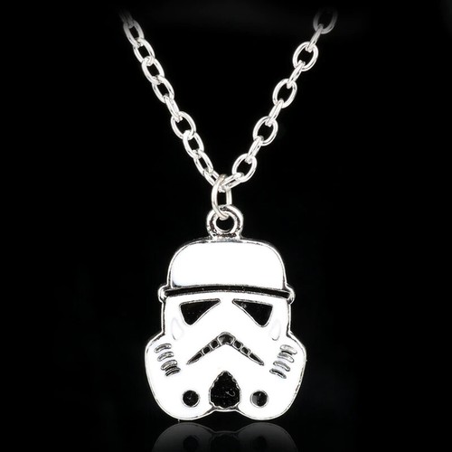 Wicked White Stormtrooper Pendant. Star Wars Storm Trooper Necklace ...