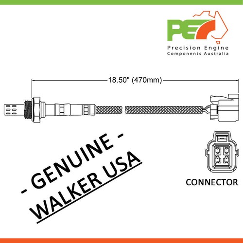 * WALKER USA * Oxygen Sensor O2 For Land Rover Freelander Range Rover ...