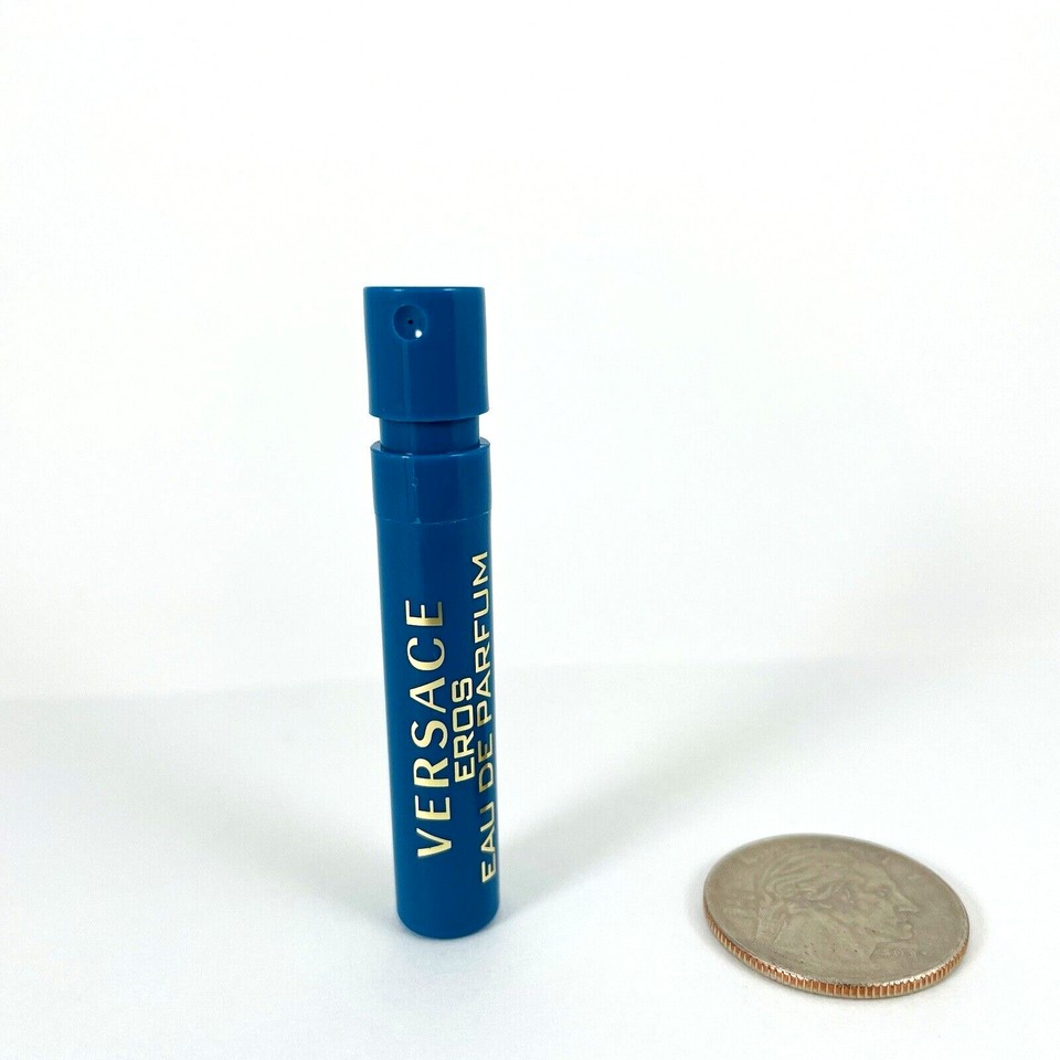 2 Versace EROS EDP Eau De Parfum Sample Size 0.03 oz 1mL Mens Perfume ...