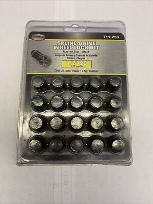 Dorman Spline-Drive Wheel Lock Kit 711-256 Black SEALED | eBay