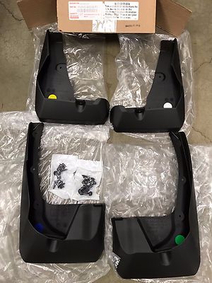2016-2018 Toyota RAV4 Mudguard Kit PU060-42S16-P1 Genuine OEM 4 Pc Set ...