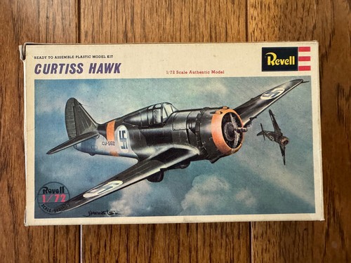 Vintage 1971 Revell H-658 Curtiss Hawk Airplane Model Kit | eBay