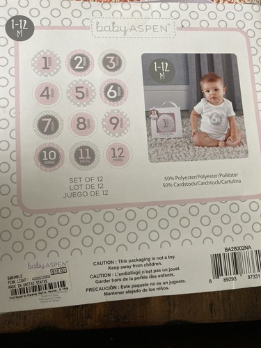12 Month Babay Age Stickers . | eBay