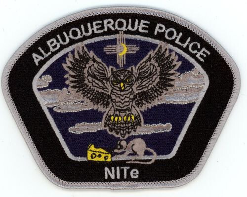NEW MEXICO NM ALBUQUERQUE POLICE NITE SHOULDER PATCH SHERIFF | eBay