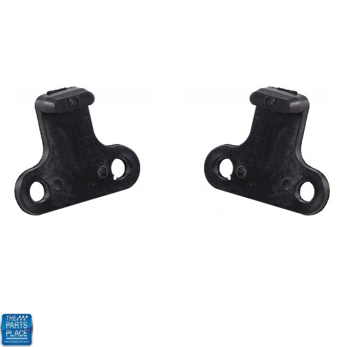 1967 Chevelle El Camino Malibu Headlamp Light Bezel Retainer Clips Pair ...