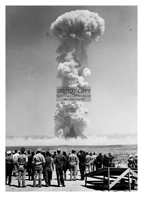 OPERATION TEAPOT ATOMIC BOMB NUCLEAR TEST NEVADA WW2 WWII 5X7 PHOTO | eBay