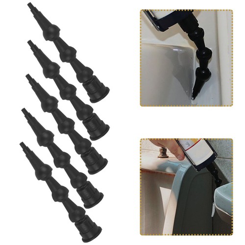 5 Pcs Rotating Caulking Applicator Tips Nozzle Extension | eBay