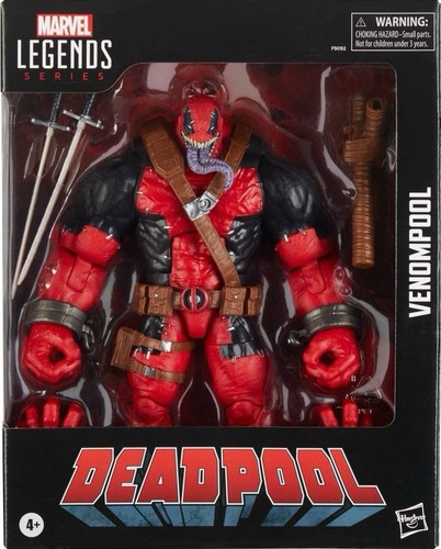 Hasbro Marvel Legends VENOMPOOL Deluxe Deadpool TARGET Exclusive Action ...