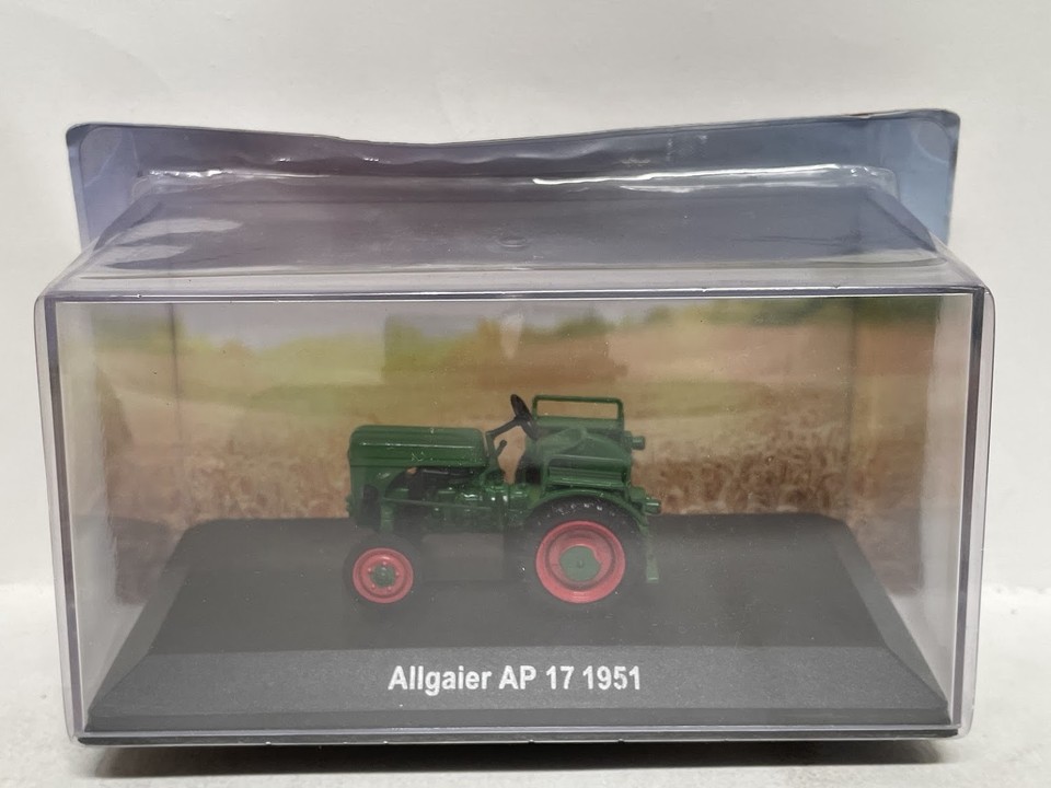 Allgaier AP 17 1951 Germany 1:43 Farm tractor UH Hachette Diecast | eBay