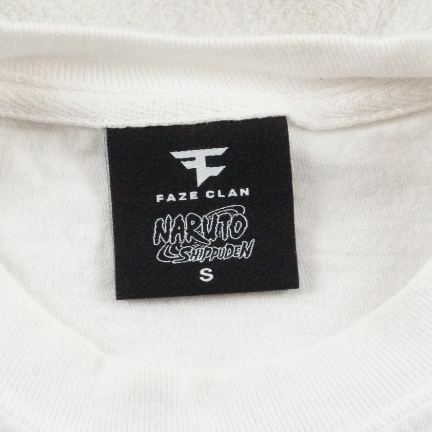 Faze Clan x Nuruto Shippuden Anime Shirt Mens Small Graphic Print ...