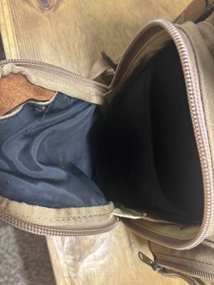 Duluth Backpack Canvas/Leather Daypack | eBay