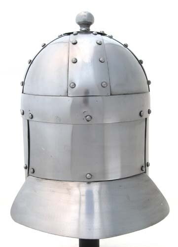 Medieval Arthurian Armor Helmet Battle Ready Nasal Helmet with Ear ...