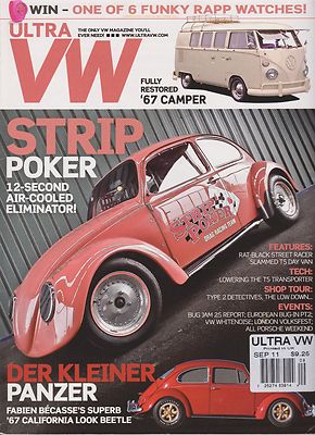 ULTRA VW UK MAGAZINE SEPTEMBER 2011. | eBay