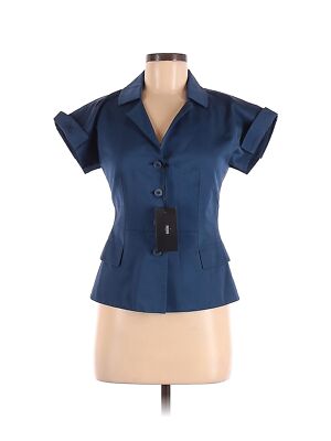 NWT BOSS by HUGO BOSS Women Blue Blazer 6 | eBay