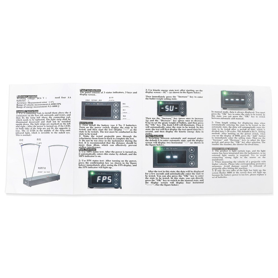 Shooting Speed Tester Chronograph Ballistic Precision Arrow Bow ...