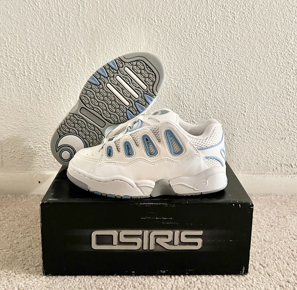 Vintage Osiris D3 Dave Mayhew Skateboarding Kids Shoes Size 1 White ...