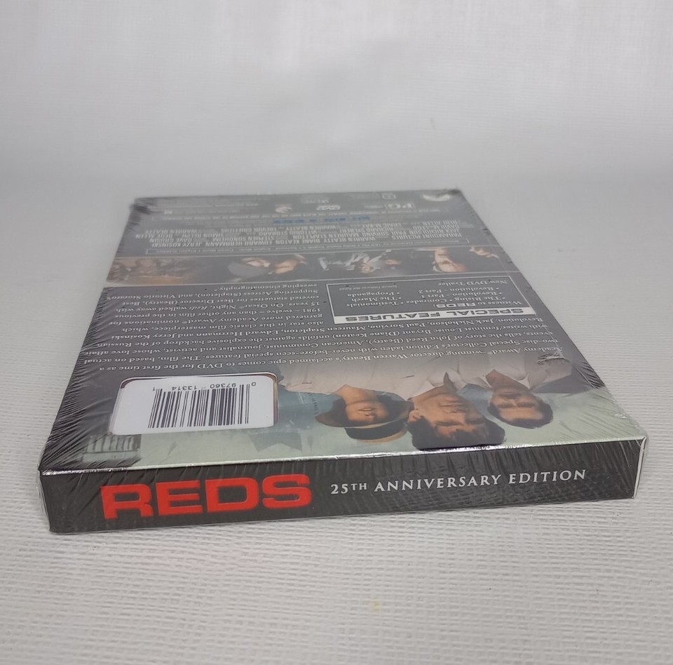 Reds 2-Disc Special 25th Anniversary Edition DVD Paramount New ...